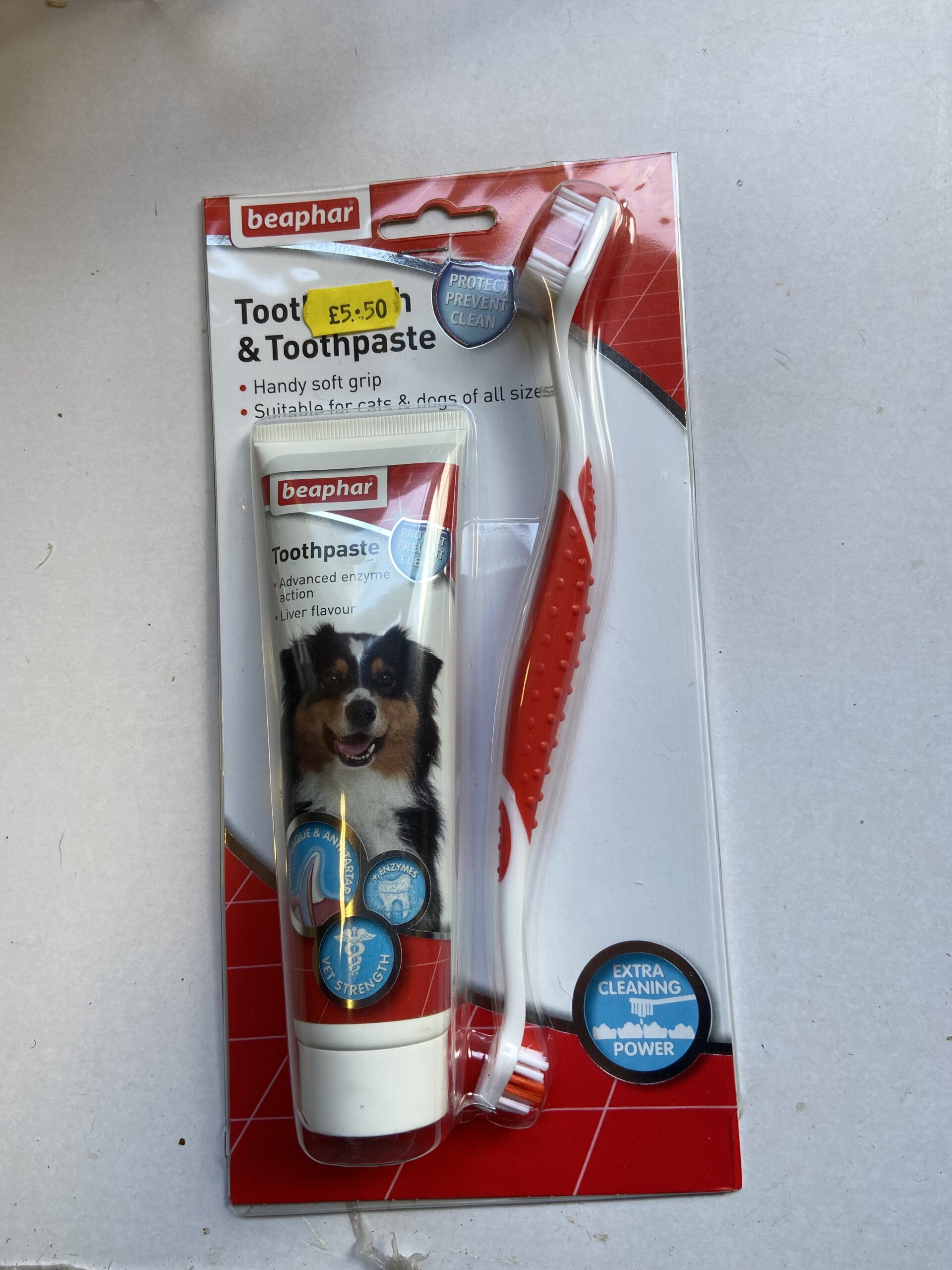 Beaphar Toothpaste and Toothbrush SetGreyhound Lifeline